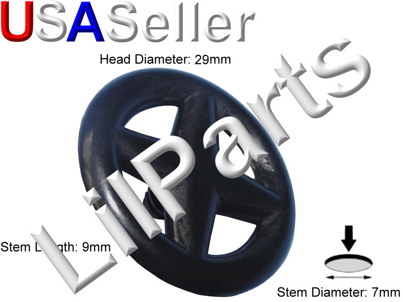 Hood Insulation Retainer Clip A17237 65832-F5000 65846-30F00 | eBay